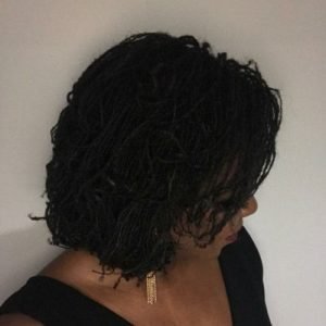 44 Micro Locs Styles for Black Women - New Natural Hairstyles