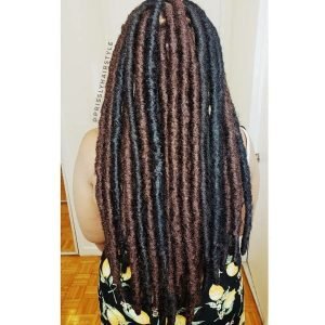 34 Tasteful Faux Locs Styles with Pictures - New Natural Hairstyles
