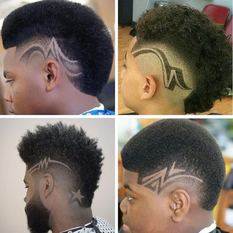 40 Mohawk Fade Haircuts for Black Men - New Natural Hairstyles