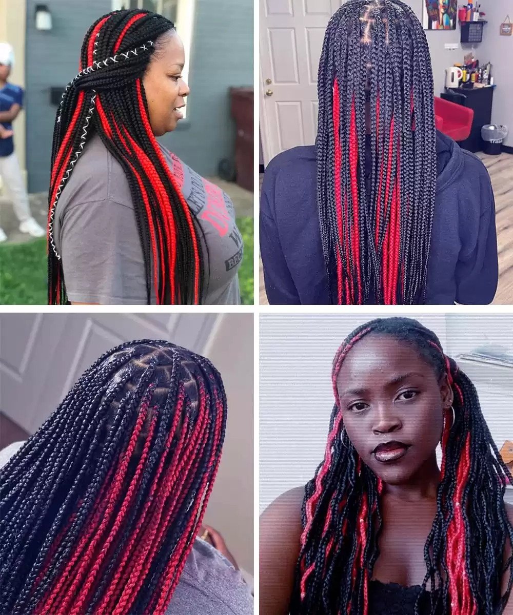Peekaboo Braids: Inspiring Hairstyles for Every Occasion! - New Natural ...
