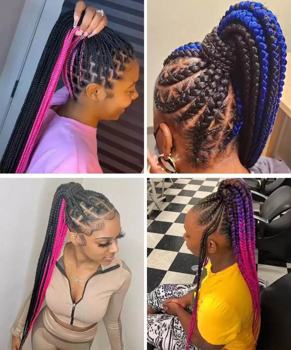 Peekaboo Braids: Inspiring Hairstyles for Every Occasion! - New Natural ...