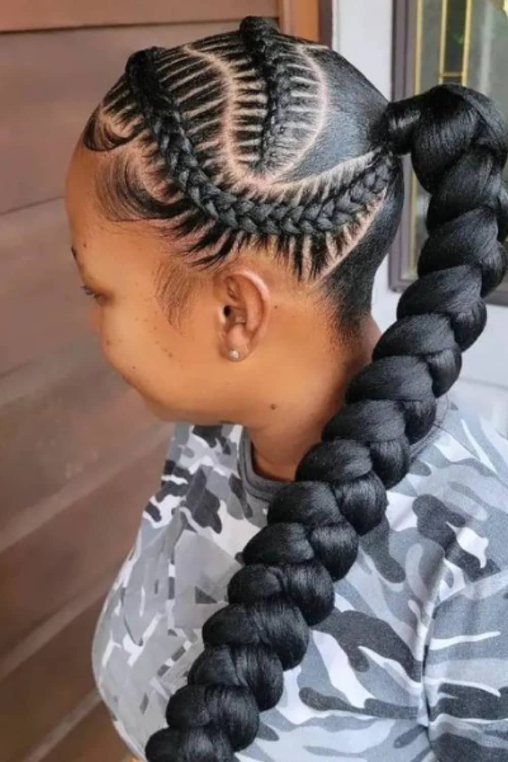 Cornrows with Heart Hairstyles: Celebrate Love and Style Through Your ...