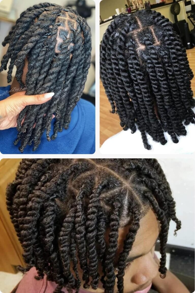 Two Strand Twist Hairstyles for Natural Hair | Styles for Every Length ...
