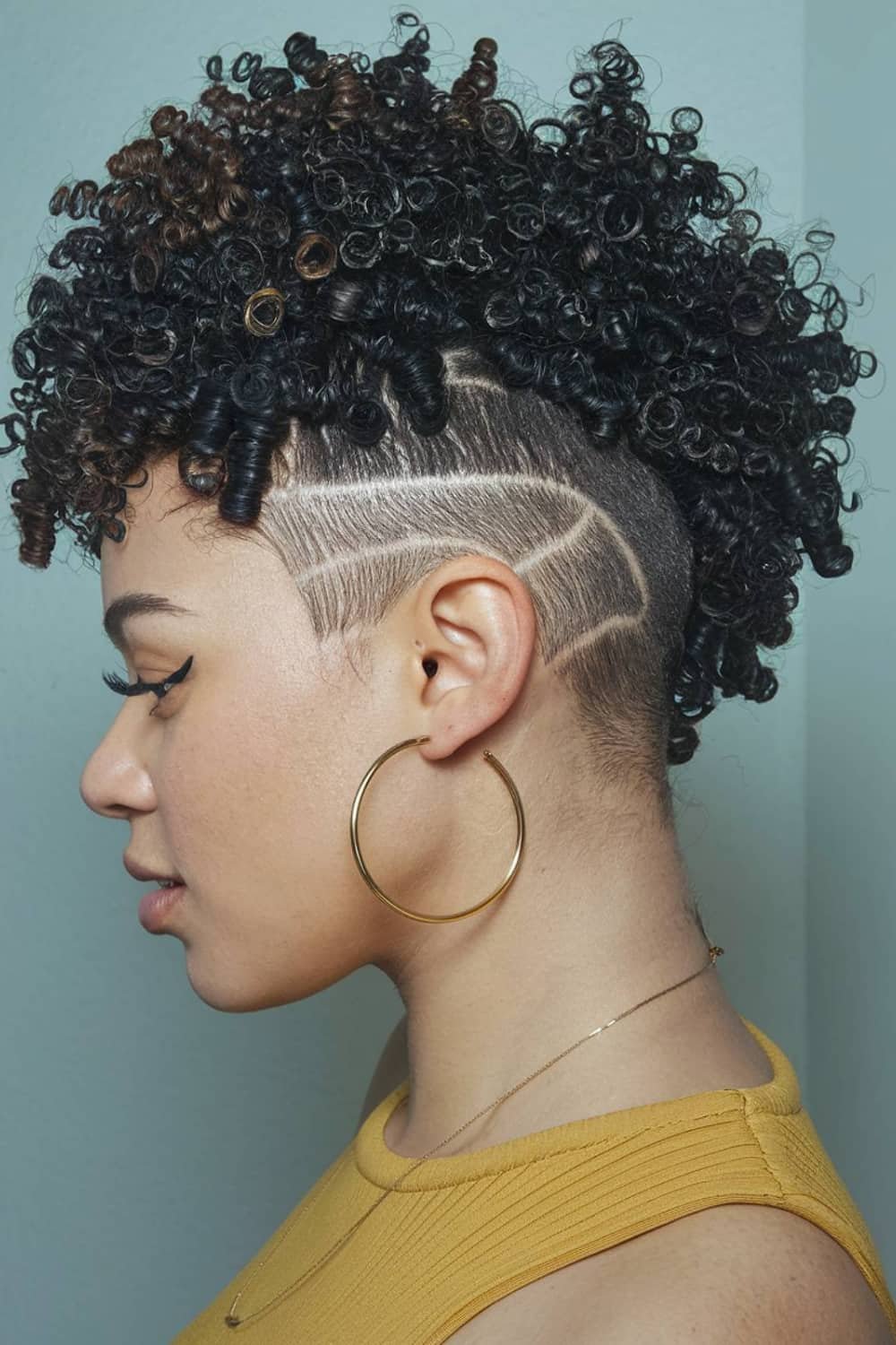 15 Bold Shaved Side Hairstyles for African American Women to Rock This ...