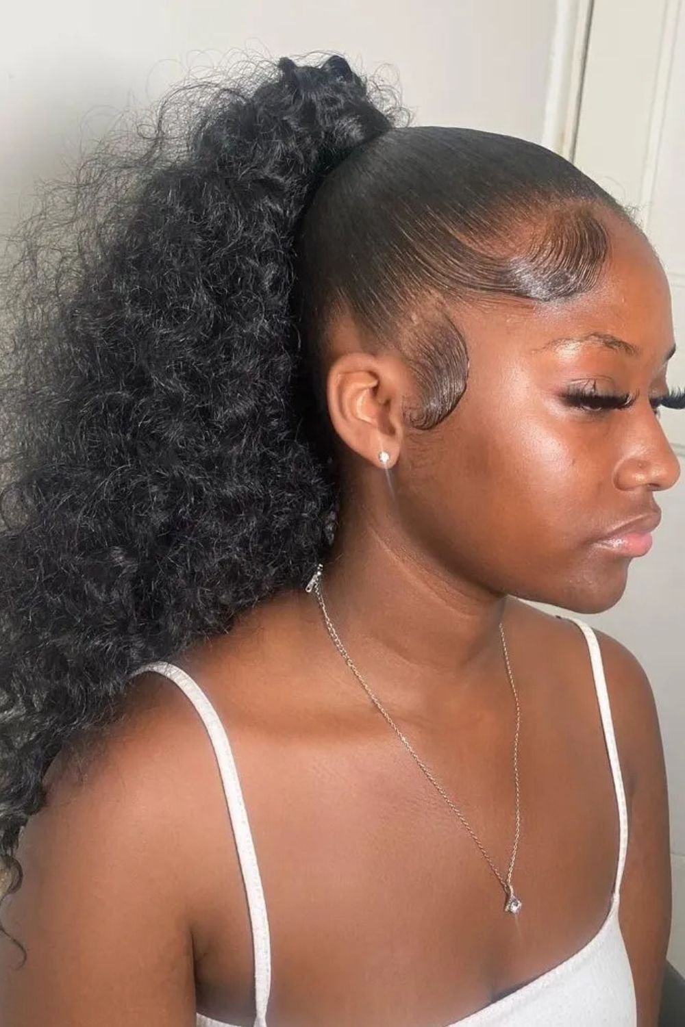 Best 10 Easy Ponytail Hairstyles for Black Women with Natural Hair ...