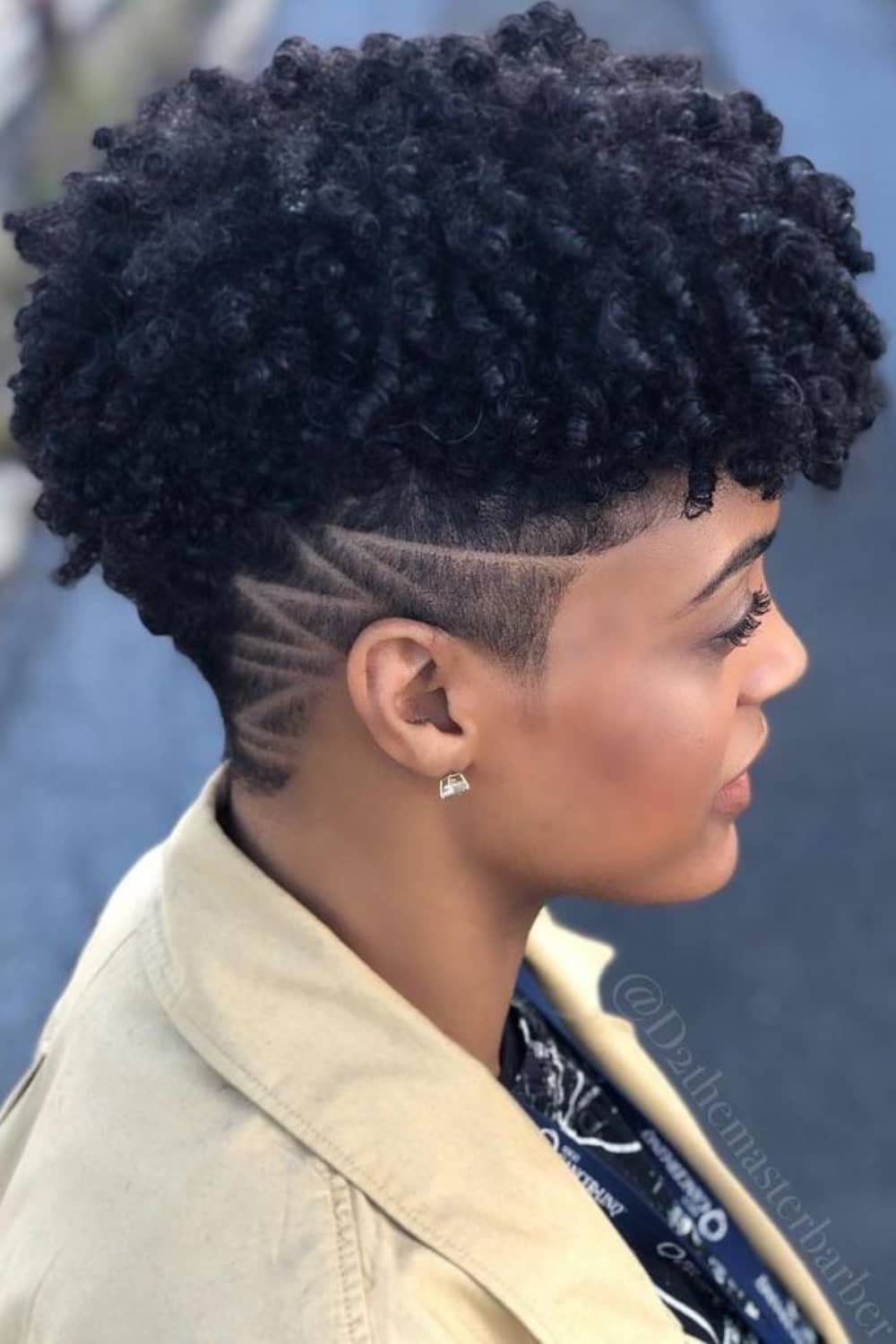 15 Bold Shaved Side Hairstyles for African American Women to Rock This ...