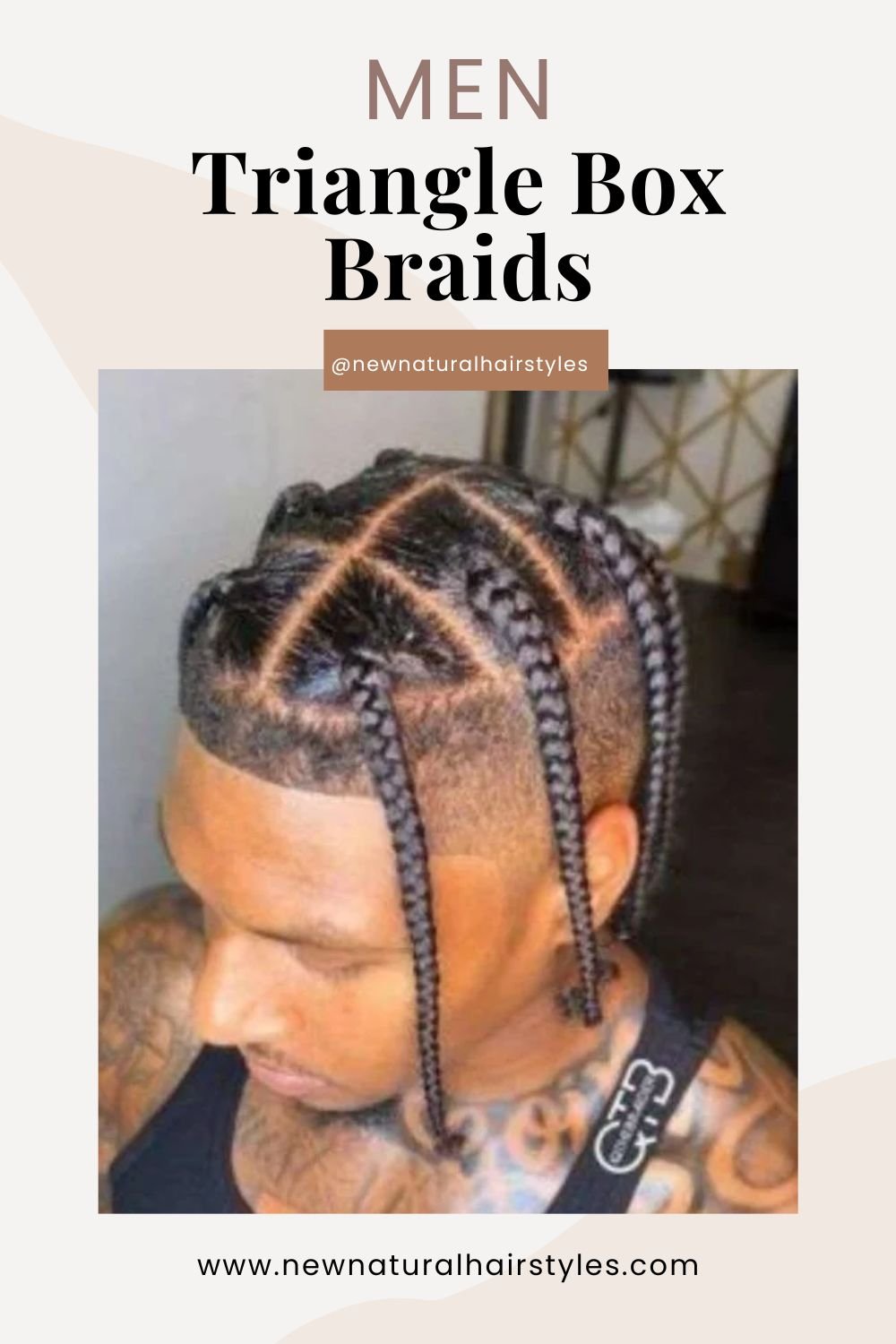 Top 12 Triangle Box Braids for Men: Bold, Stylish & Modern Hair ...