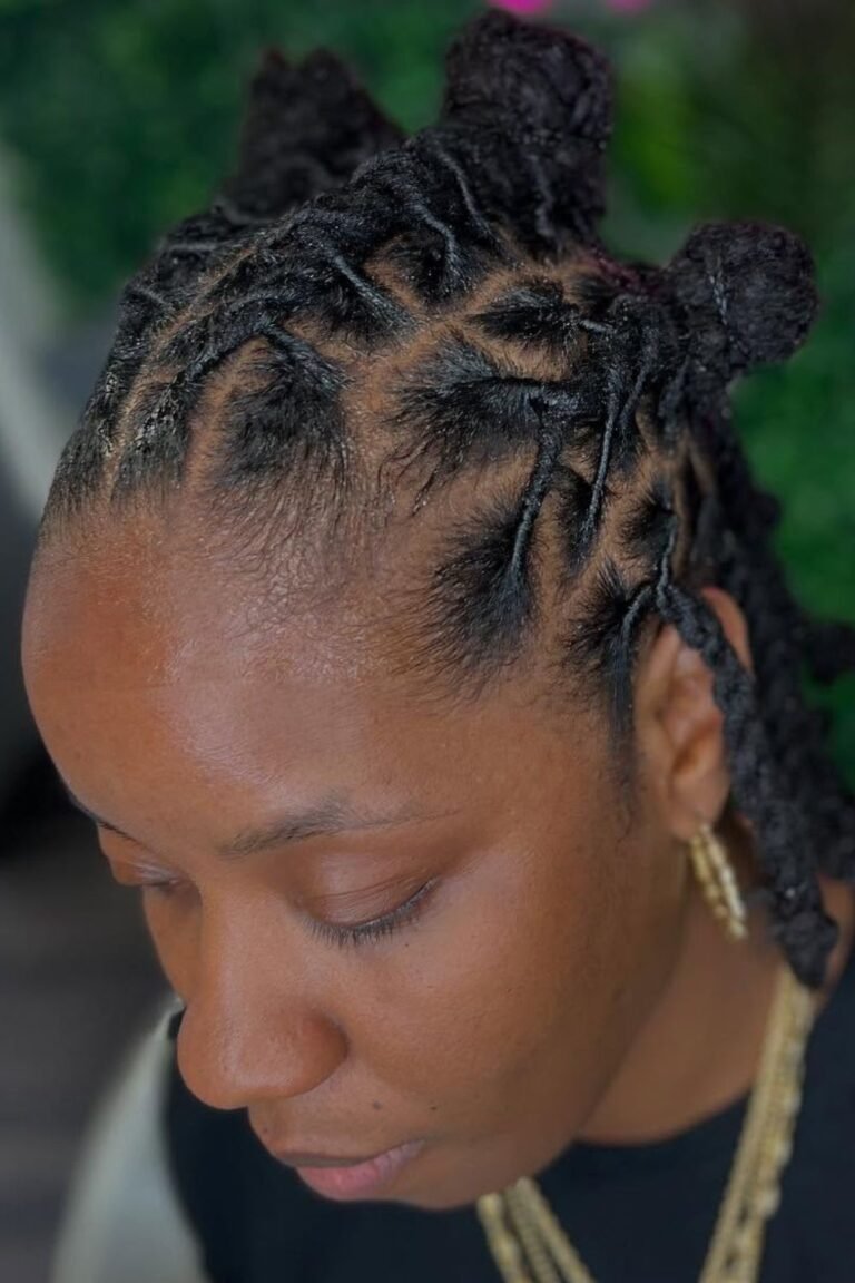 Loc Updo Styles: Elegant and Creative Updos for Loc’d Hair - New ...