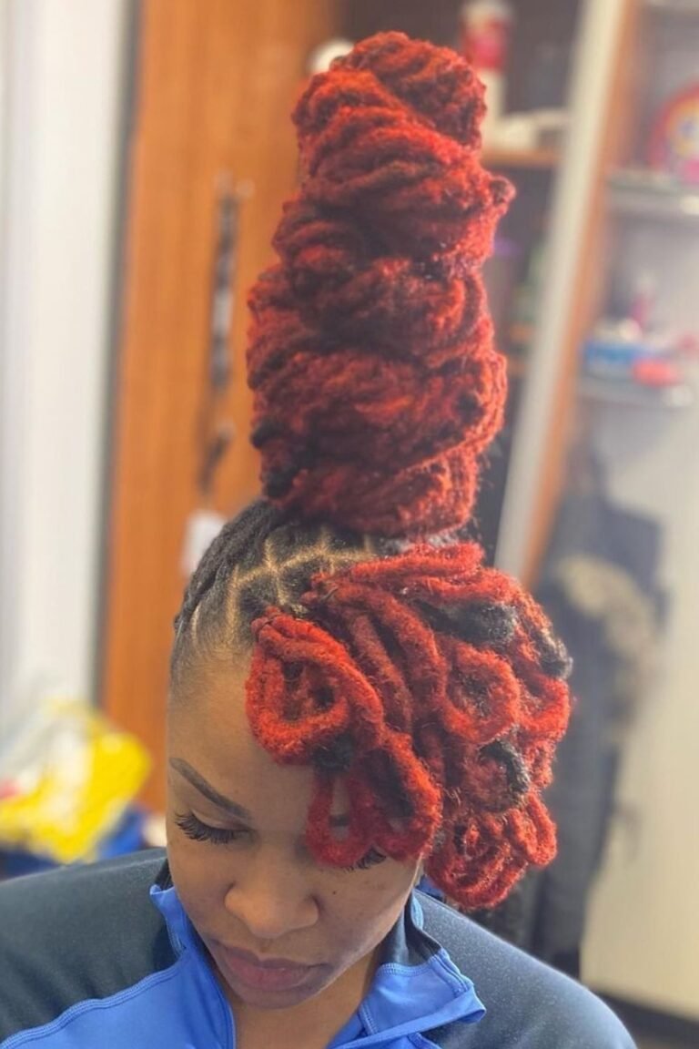 Loc Updo Styles: Elegant and Creative Updos for Loc’d Hair - New ...