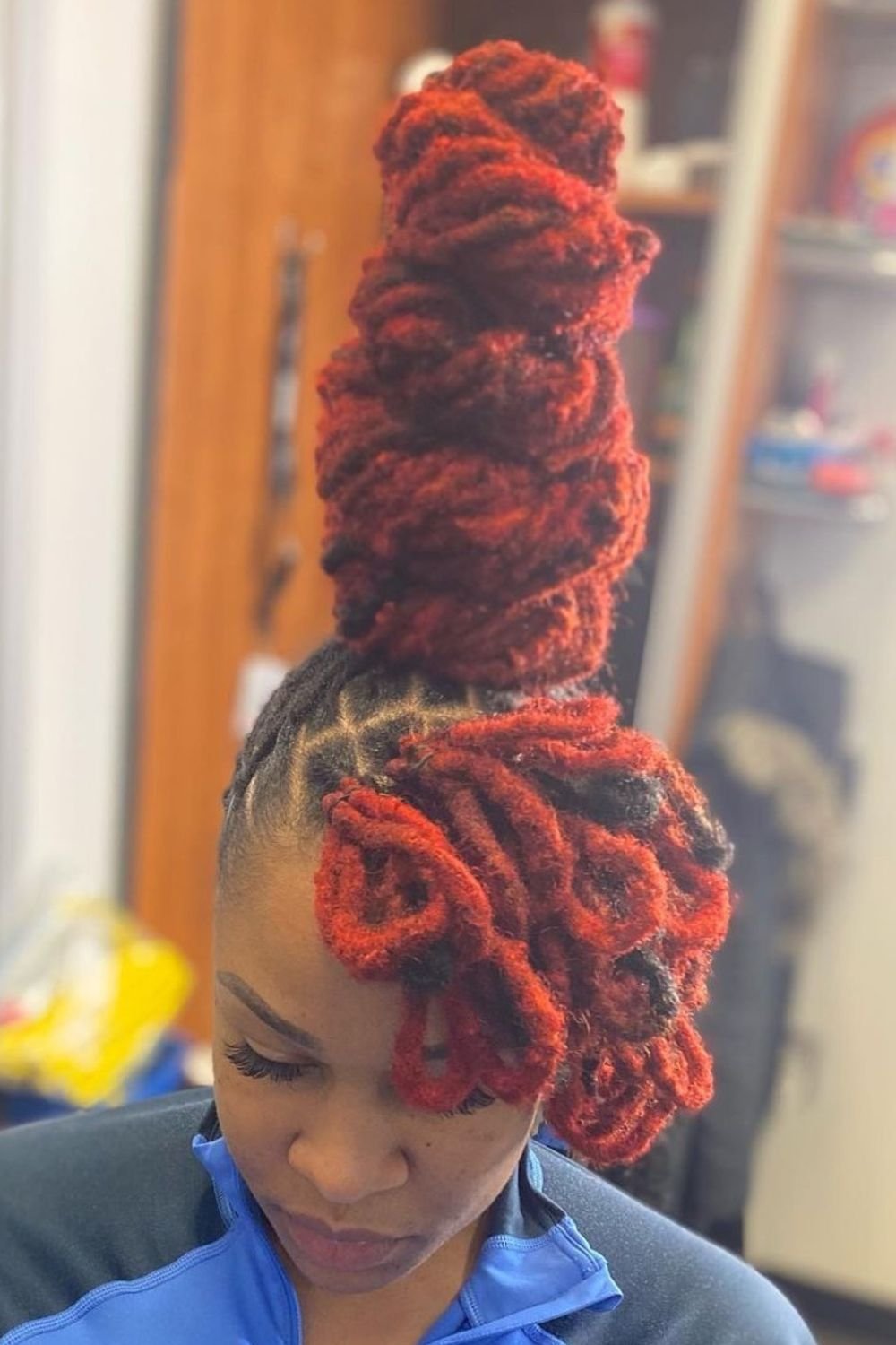 Loc Updo Styles: Elegant and Creative Updos for Loc’d Hair - New ...