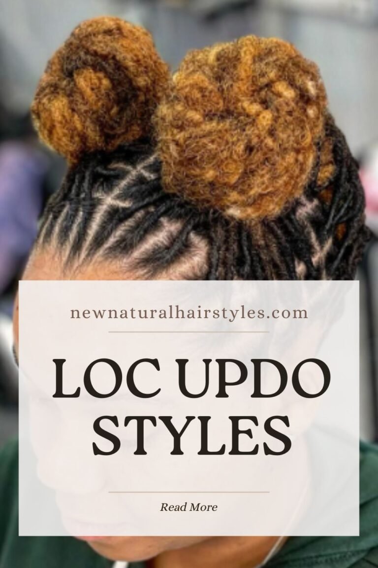 Loc Updo Styles: Elegant and Creative Updos for Loc’d Hair - New ...