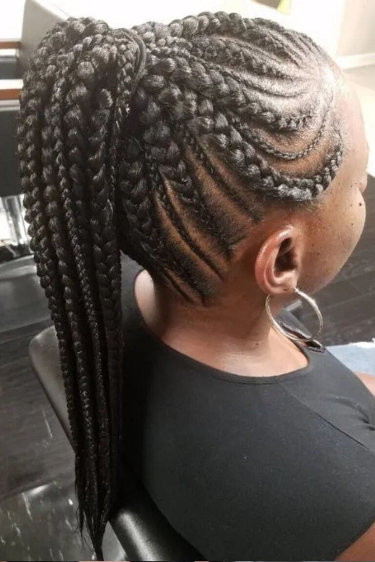 Top 16 Big Cornrows Hairstyles for Ladies to Rock Bold and Beautiful ...