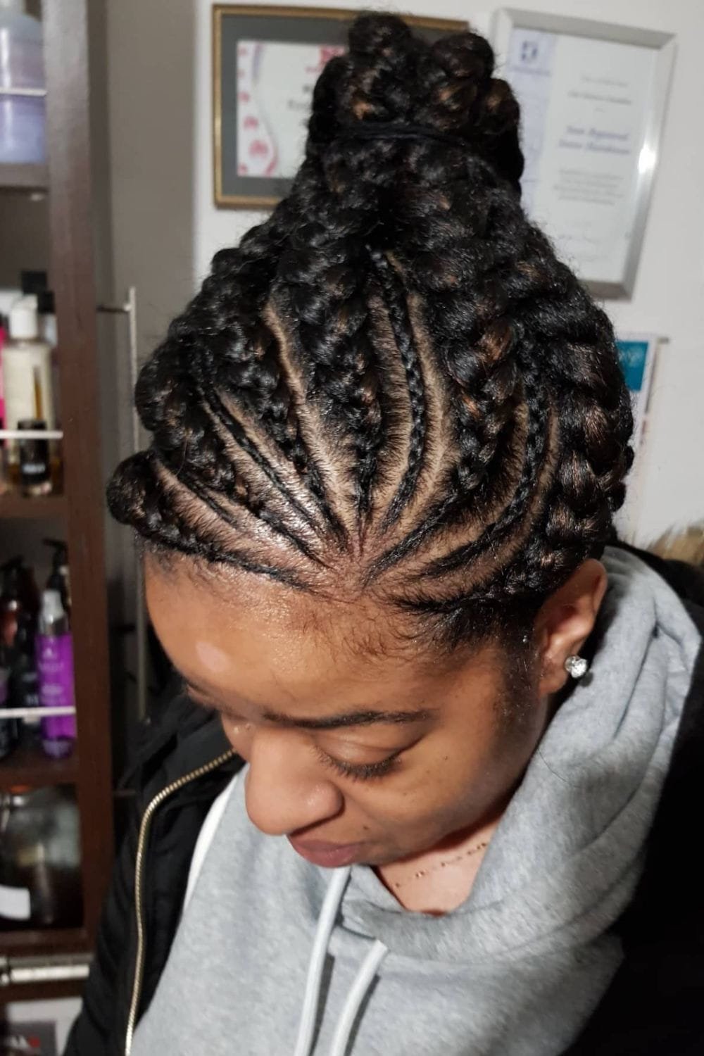 Top 16 Big Cornrows Hairstyles for Ladies to Rock Bold and Beautiful ...
