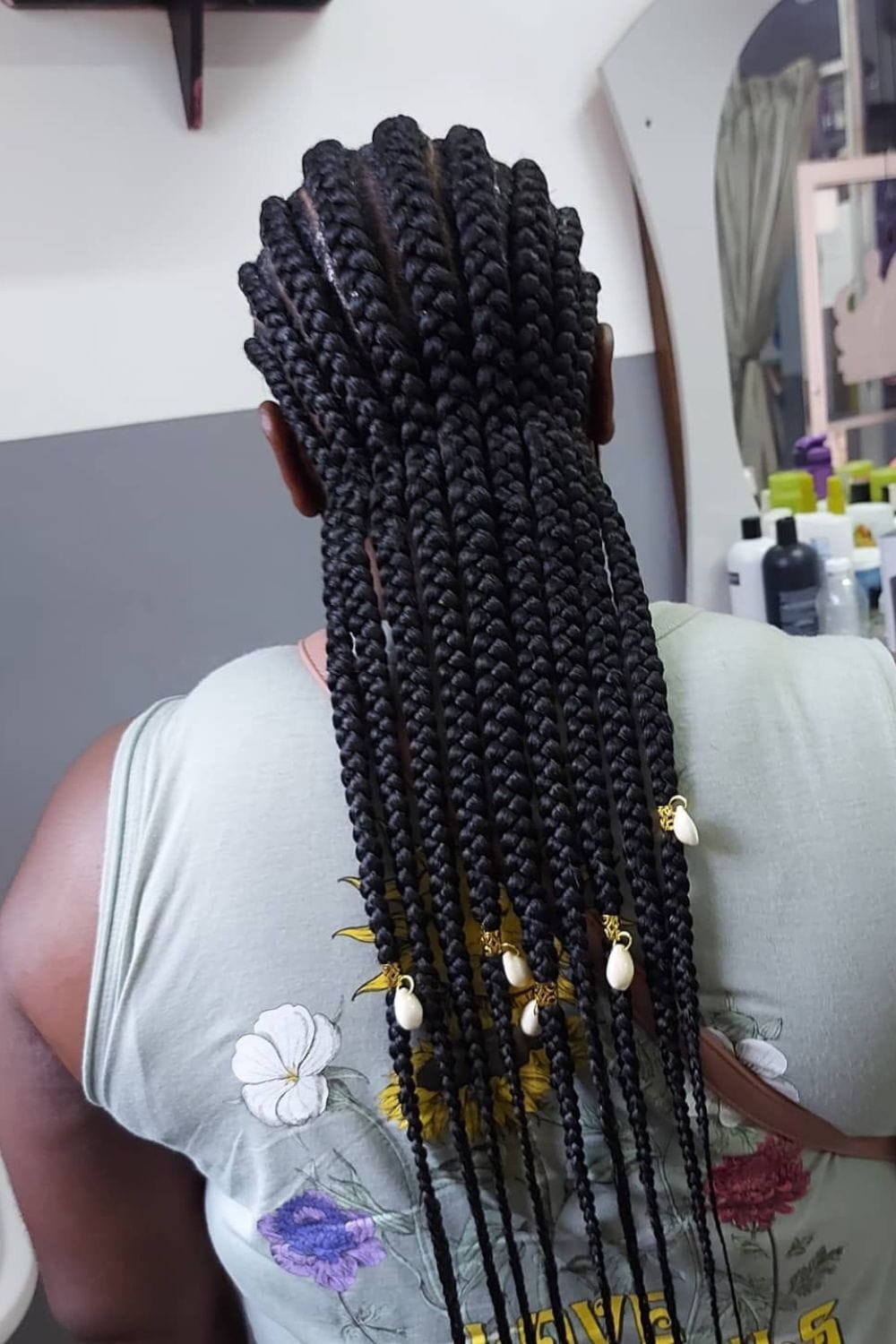 Top 16 Big Cornrows Hairstyles for Ladies to Rock Bold and Beautiful ...