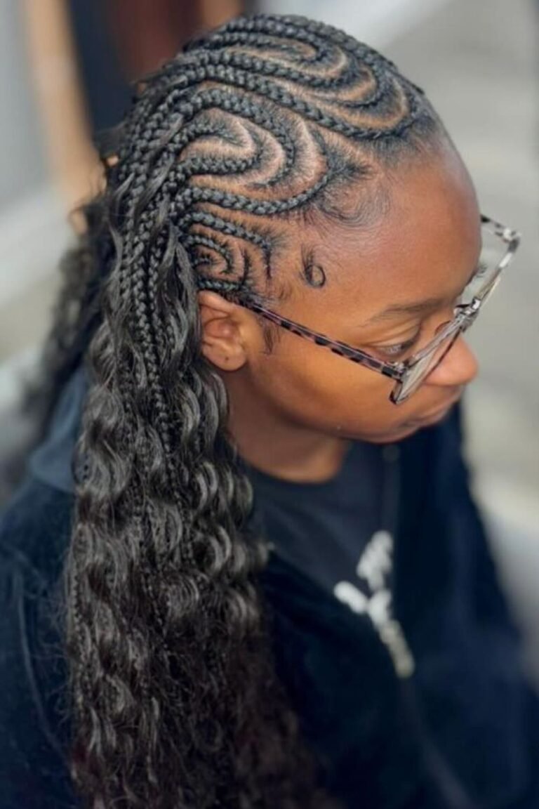 Top 10 Cornrow Hairstyles with Curls: Stunning Styles for Black Women ...