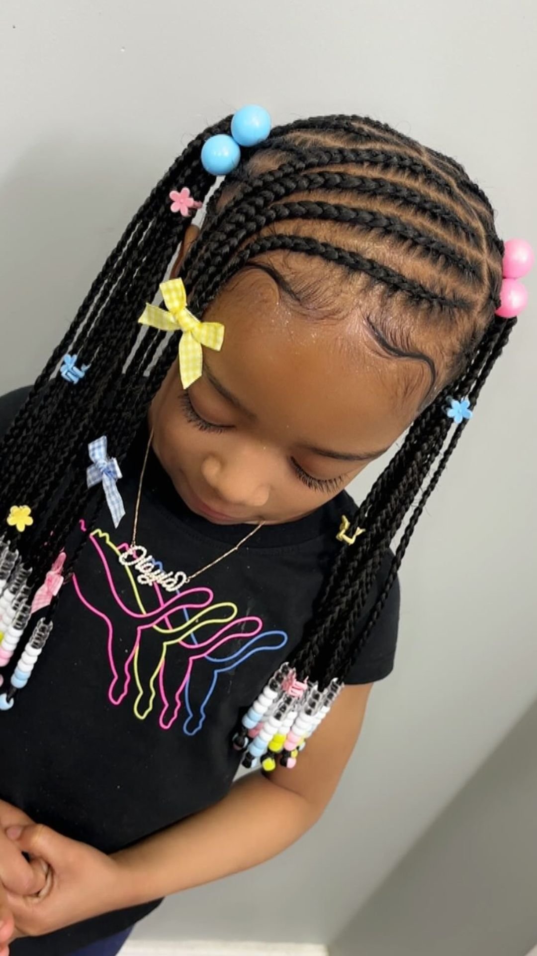 13 Kids Long Braids with Beads: Adorable Styles and Care Tips - New ...