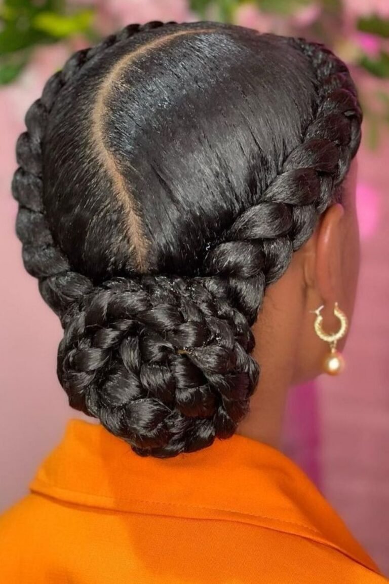 14 Updo Box Braids Hairstyles for African American Black Women - New ...
