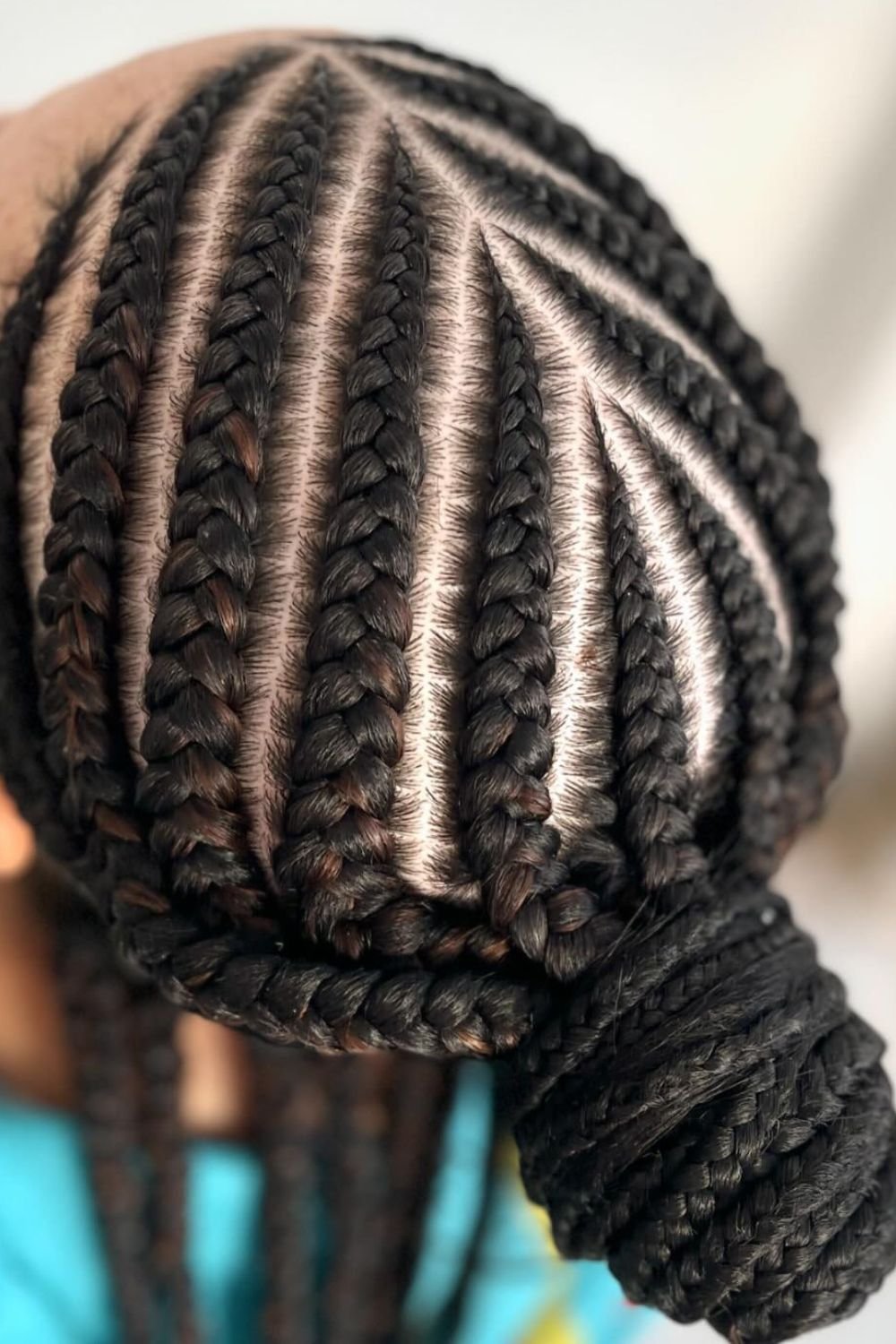 Cornrow Bun Hairstyle: The Perfect Protective Style for Elegance and ...