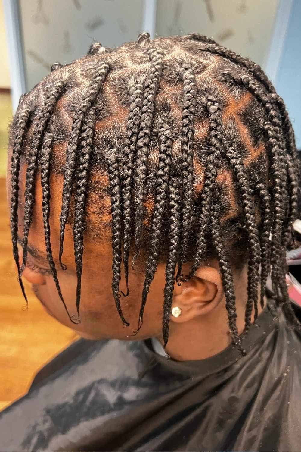 10 Modern Box Braids for Men with Middle Part: Bold & Stylish Ideas ...