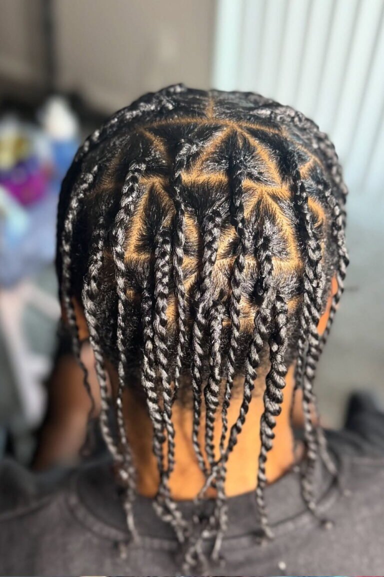 10 Hot Triangle Box Braids for Men: The Edgy Upgrade to a Classic Style ...