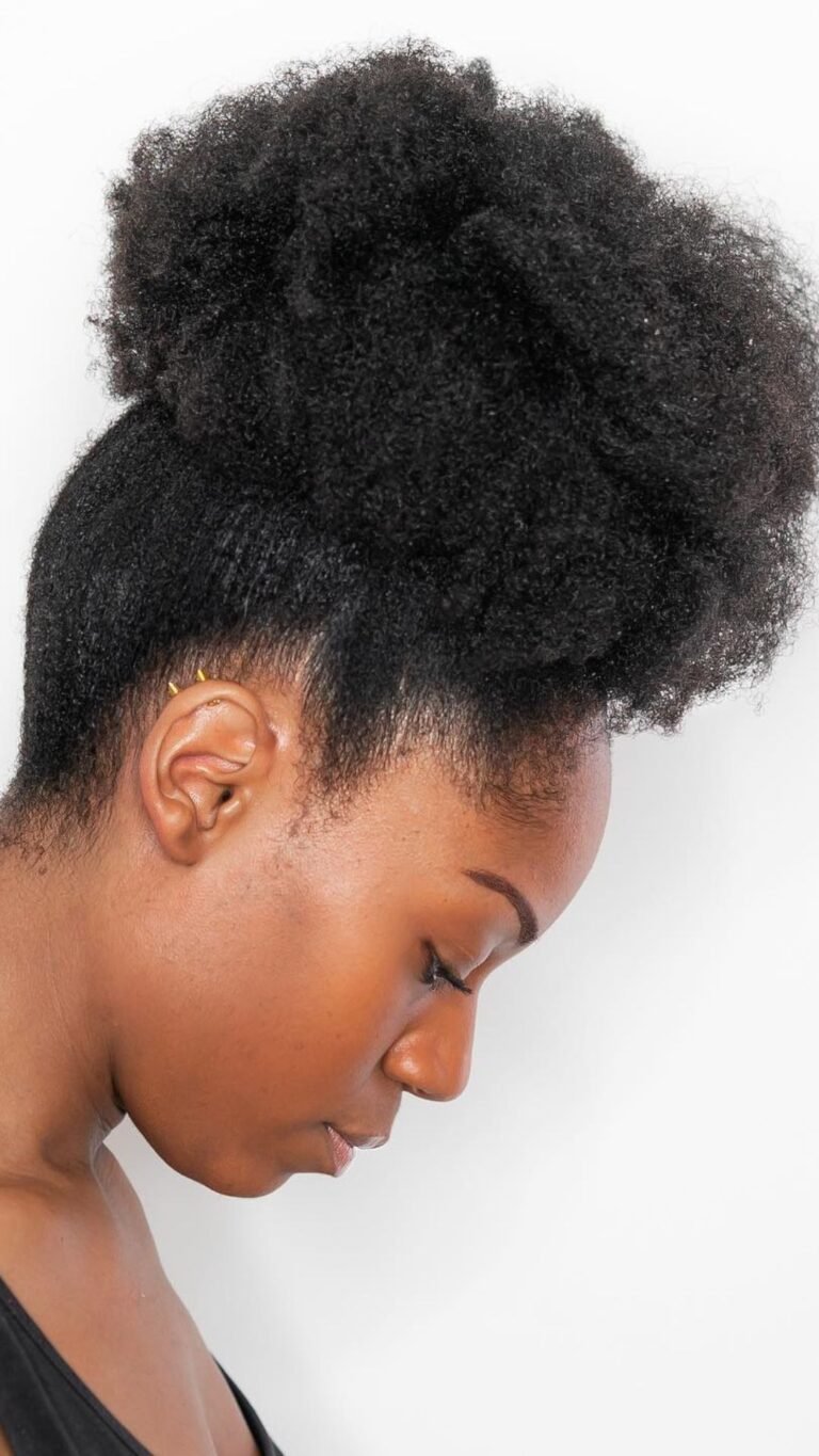 12 Bun Hairstyles for Natural Hair You Can Do at Home (2026 Guide ...