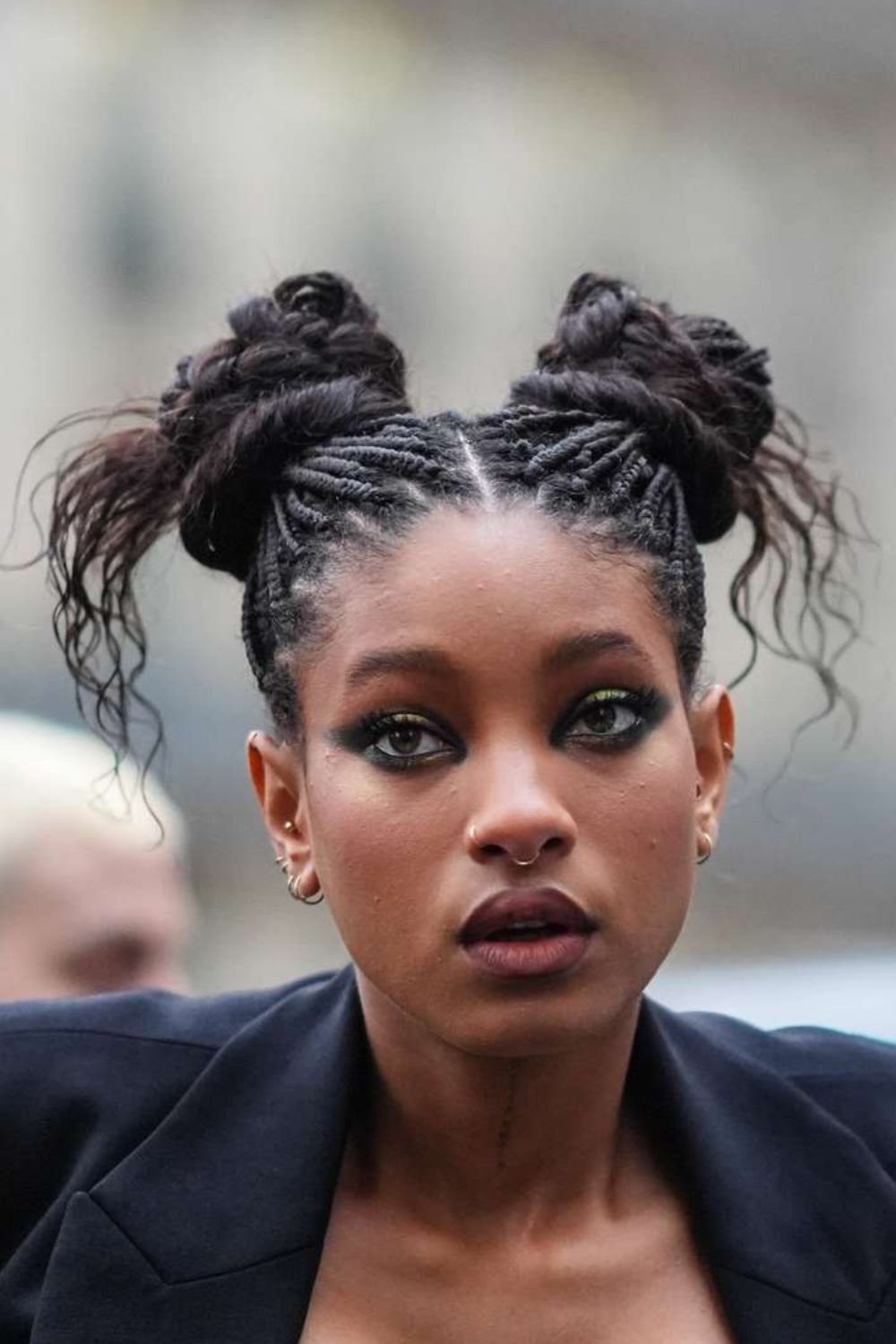 14 Simple and Trendy Middle Part Natural Hairstyles - New Natural ...
